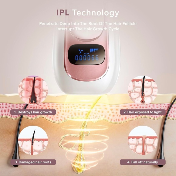 Other | Ipl Hair Removal New Upgraded 99990 Flashes Permanent Laser ...